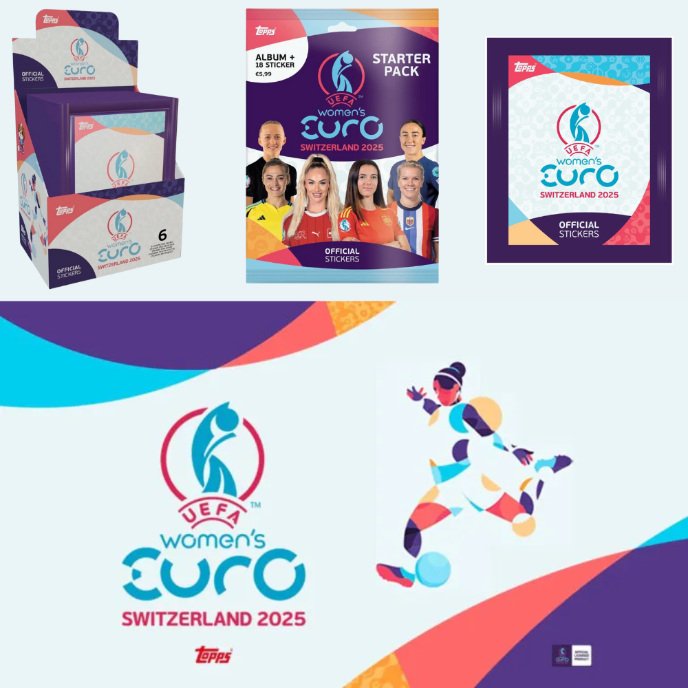 Topps UEFA Women's Euro 2025 Sticker Collection – JaqJnr