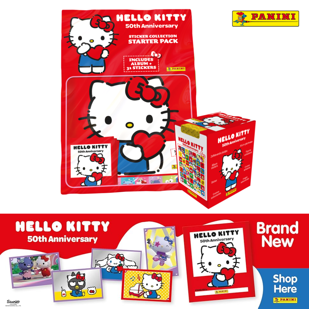 2024 Panini Hello Kitty 50th Anniversary Sticker Collection – JaqJnr