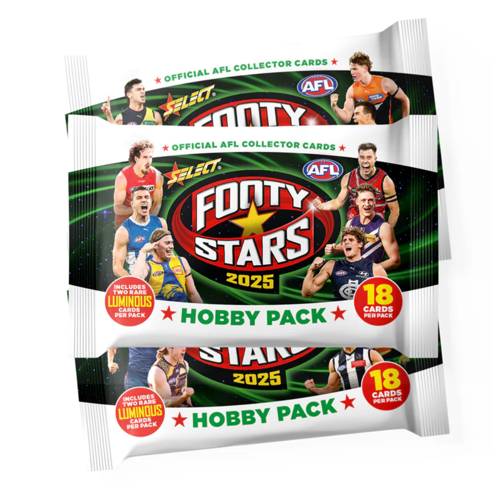 Select AFL Footy Stars Hobby 2025 - Trading Card Packets – JaqJnr