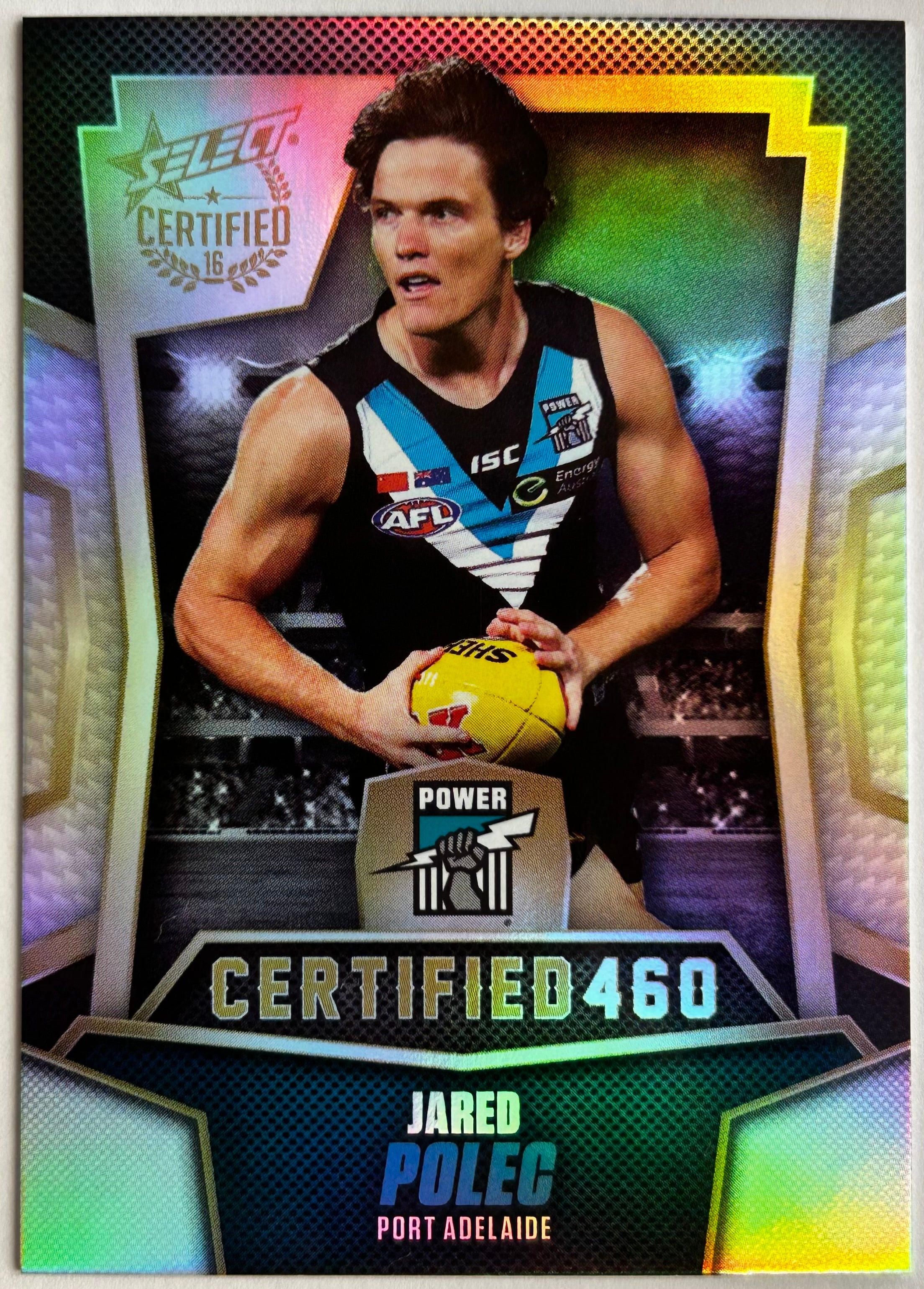 Select AFL 2016 Certified - JARED POLEC (PORT ADELAIDE) Certified 460 ...