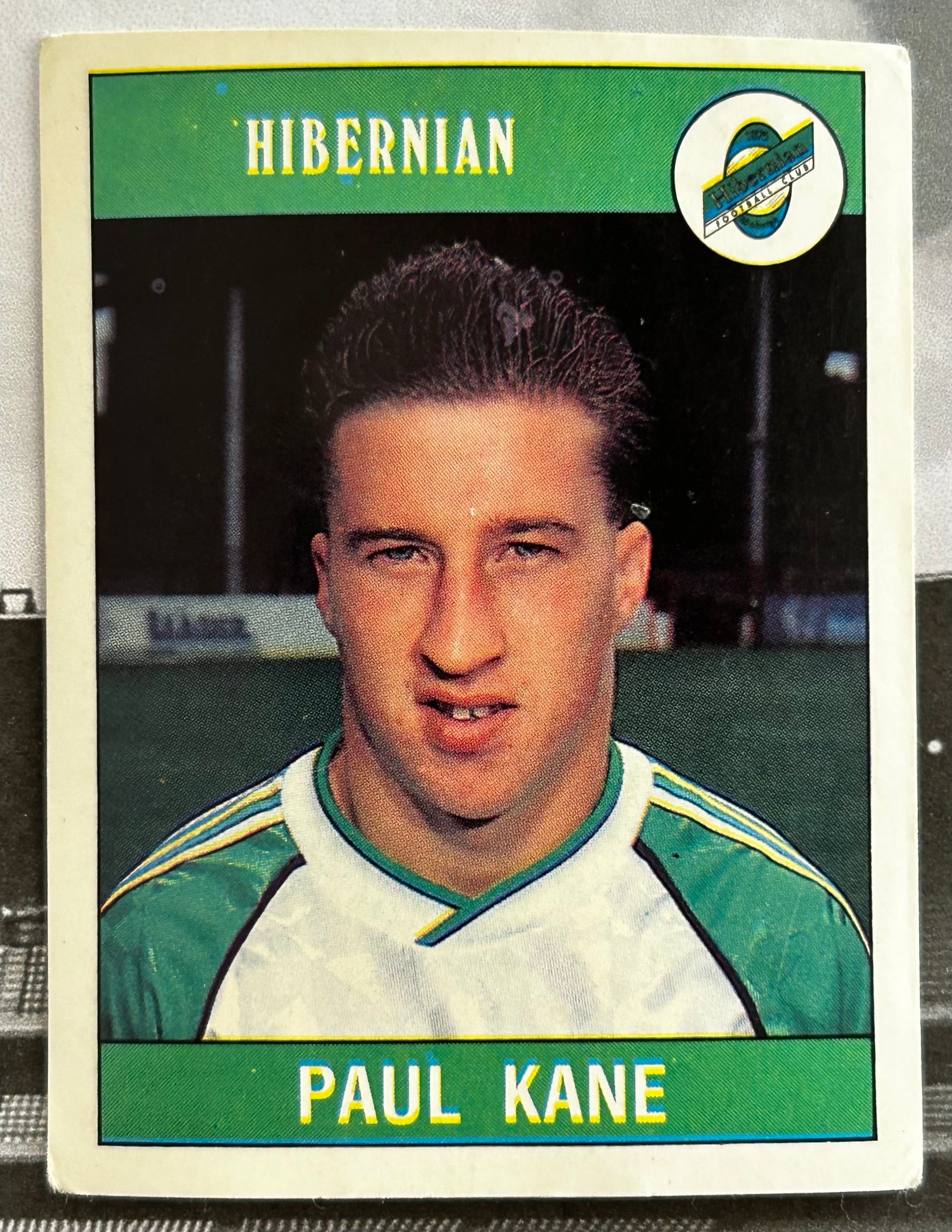 Panini Football 90 Sticker - PAUL KANE (HIBERNIAN) #420 – JaqJnr