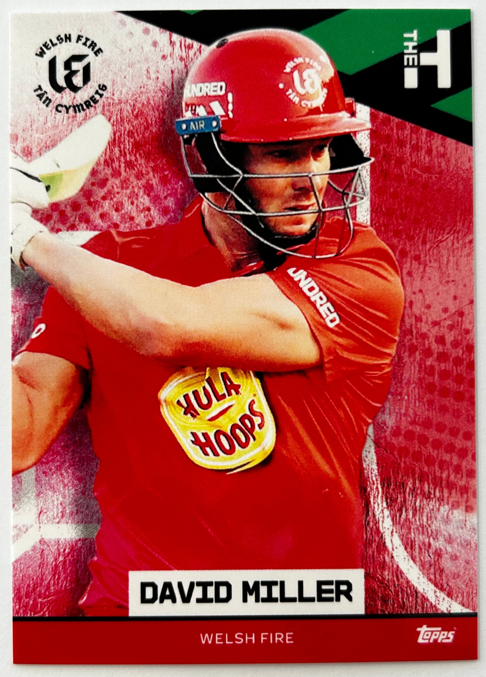 Topps The Hundred 2022 Trading Card Collection - DAVID MILLER (Welsh F ...
