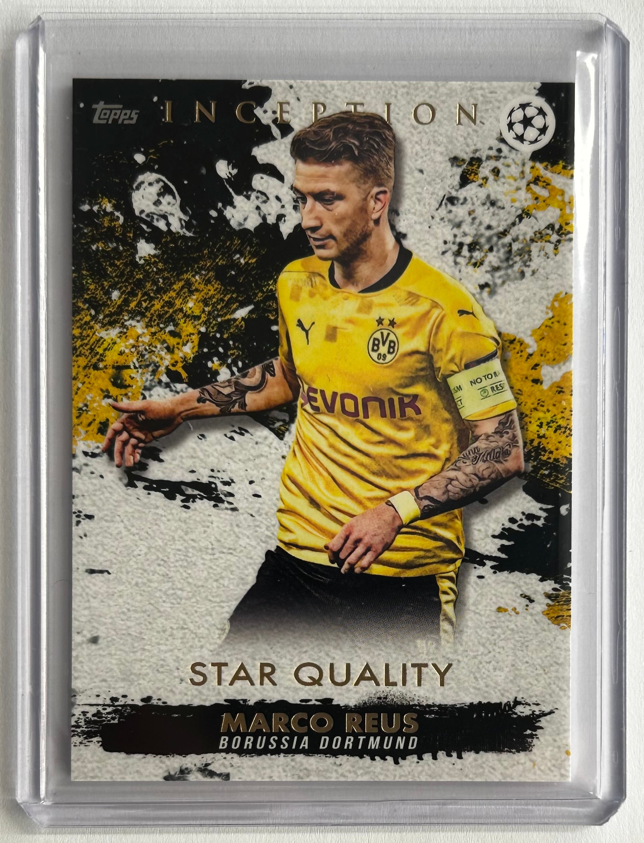 2020-21 Topps Inception UCL - MARCO REUS (BORUSSIA DORTMUND) Star Qual ...