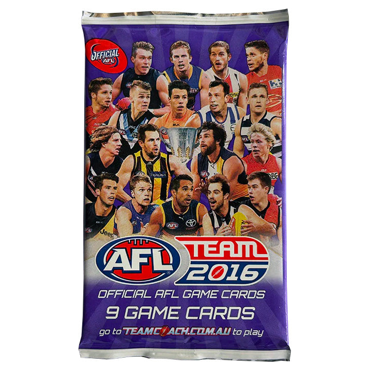 AFL Teamcoach 2016 Collection - Trading Card Packets – JaqJnr