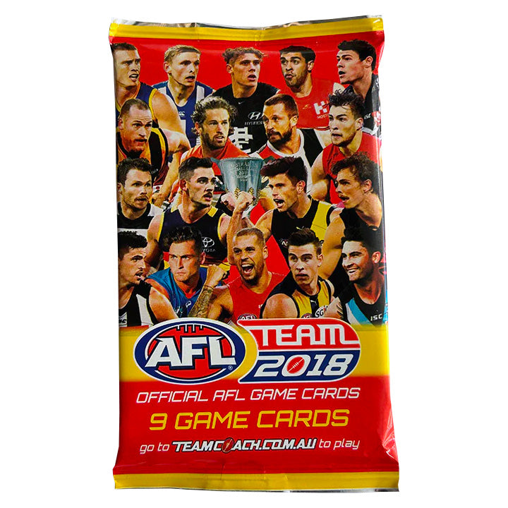 AFL Teamcoach 2018 Collection - Trading Card Packets – JaqJnr