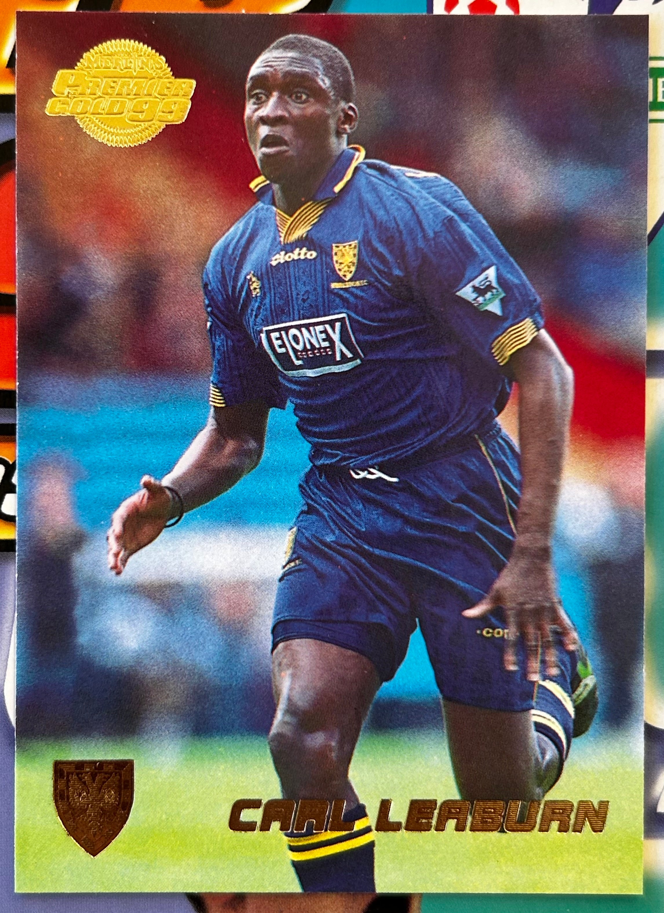 Merlin's Premier Gold 99 Trading Cards - CARL LEABURN (WIMBLEDON) #149 ...