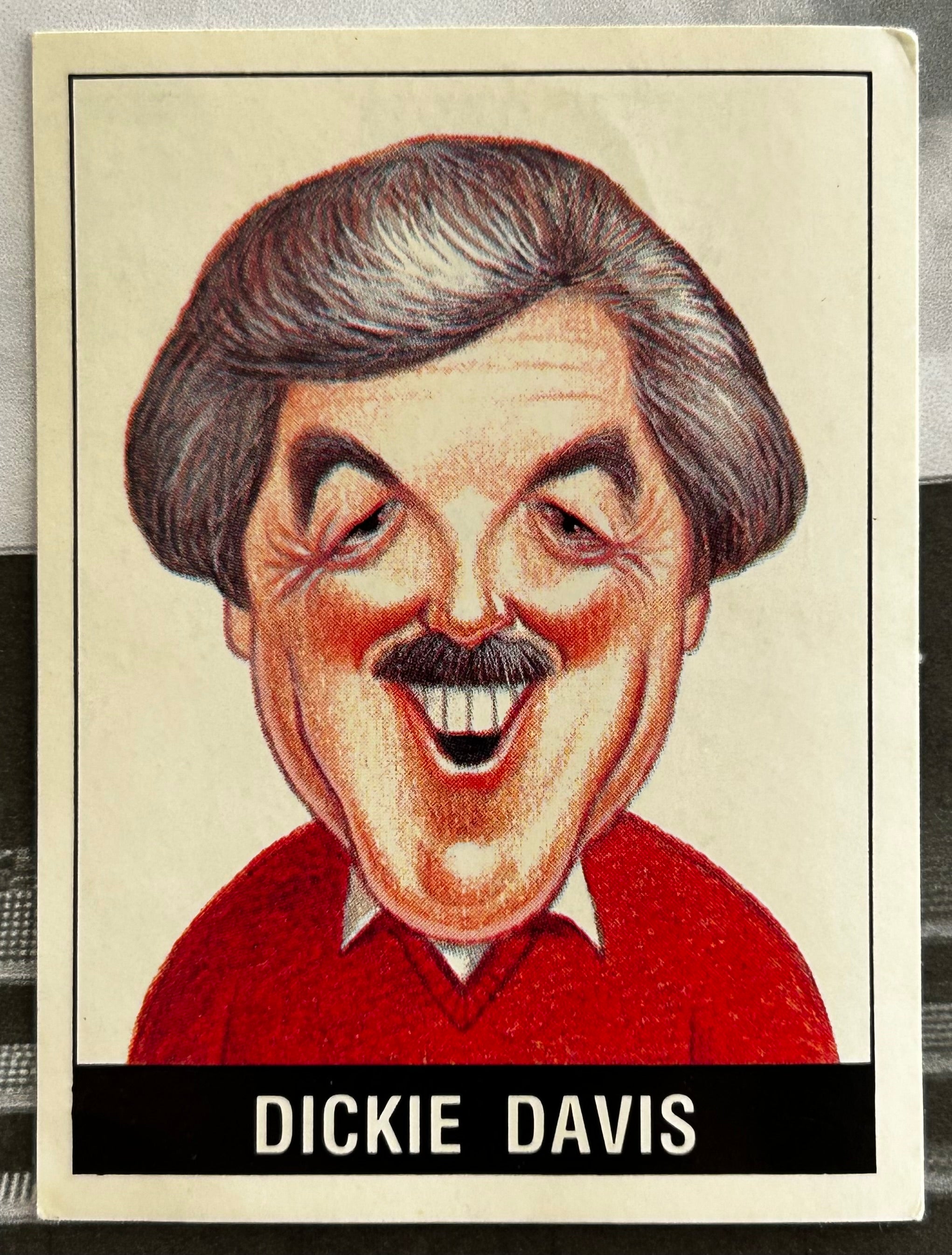 Panini Football 90 Sticker - DICKIE DAVIES (TV COMMENTATORS) Who Said ...