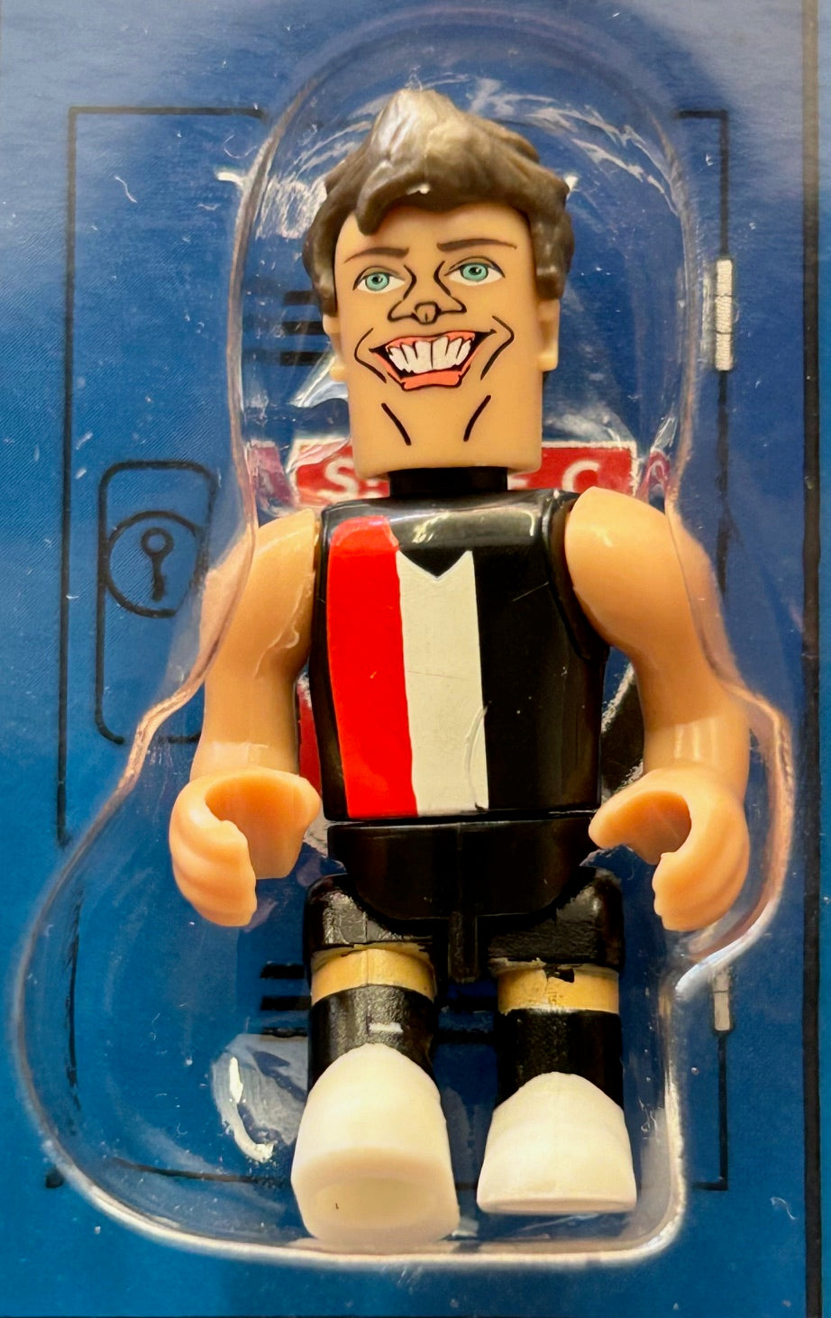 AFL Micro-Figures 2015 Series 1 - TOM HICKEY (St Kilda) Home Guernsey ...
