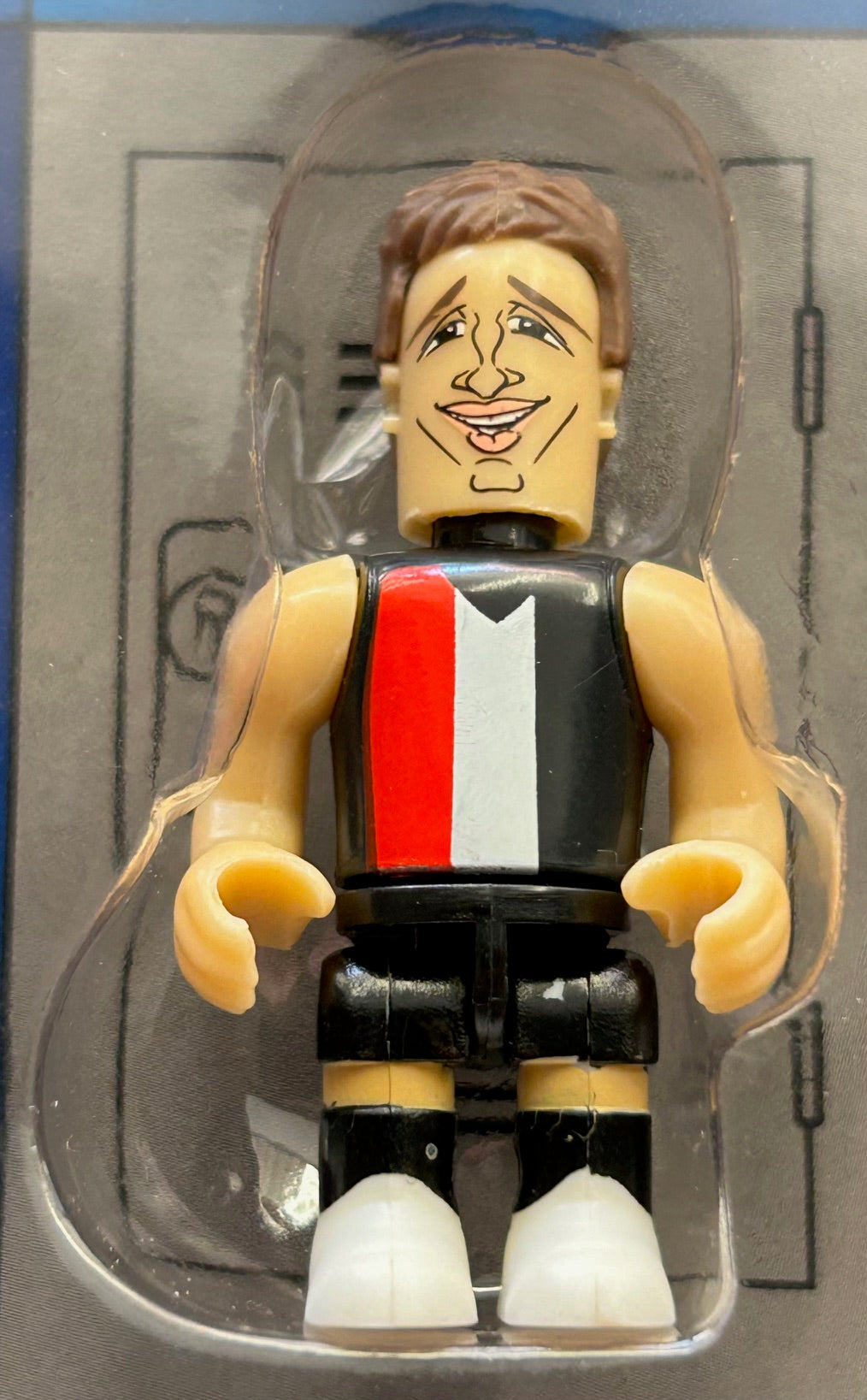 AFL Micro-Figures 2016 Stage 1 - JACK BILLINGS (St Kilda) Home Guernse ...