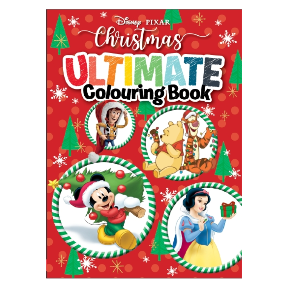 Disney Christmas: Ultimate Colouring Book – JaqJnr