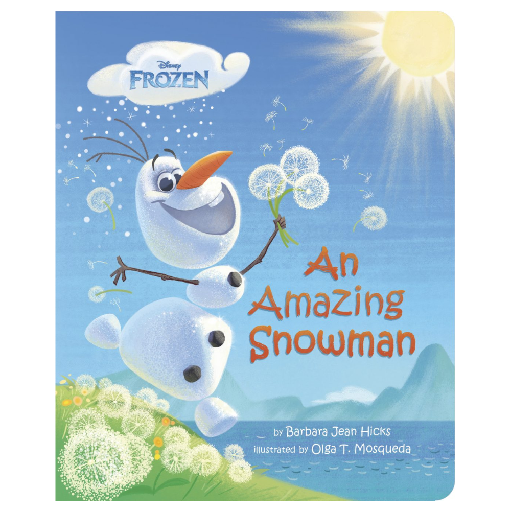 Disney Frozen AN AMAZING SNOWMAN by Barbara Jean Hicks (Illustrated Pa ...