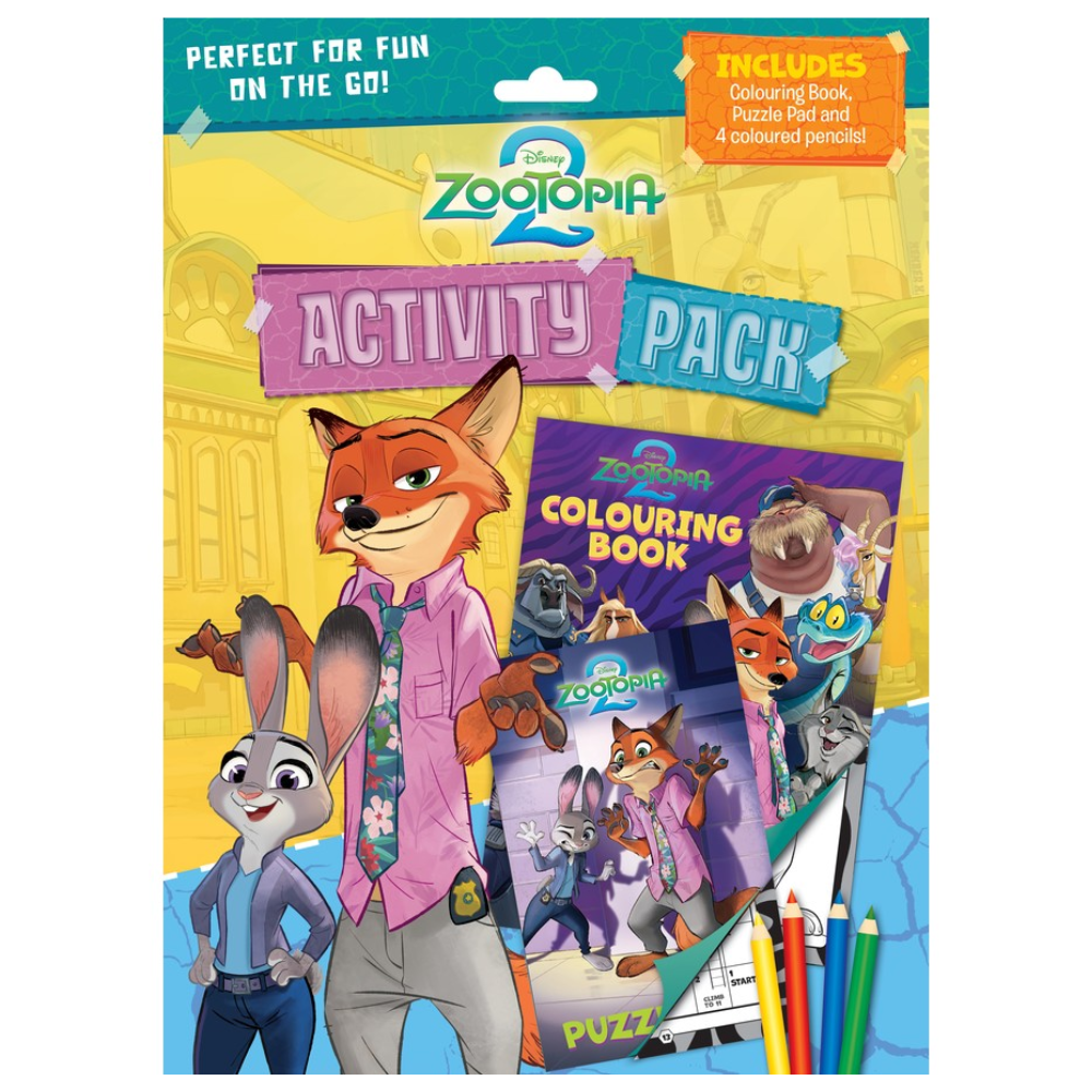 Disney Zootopia 2 Activity Pack (2025 Release) – JaqJnr