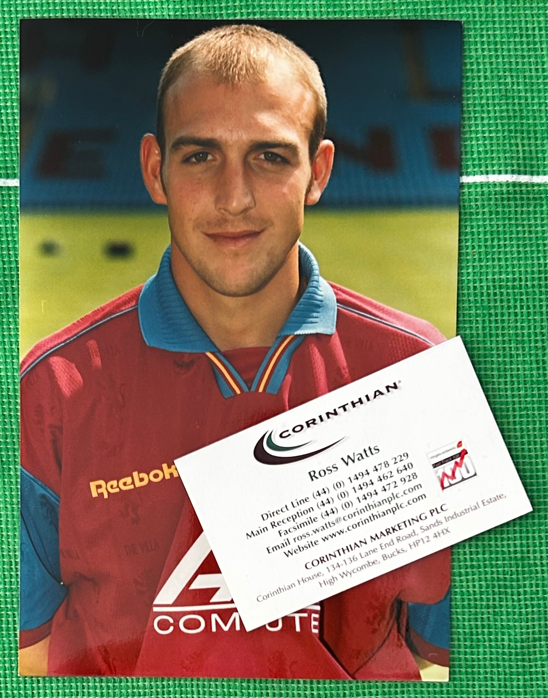 Corinthian Headliners 1995-96 MARK DRAPER (ASTON VILLA) Product Develo ...