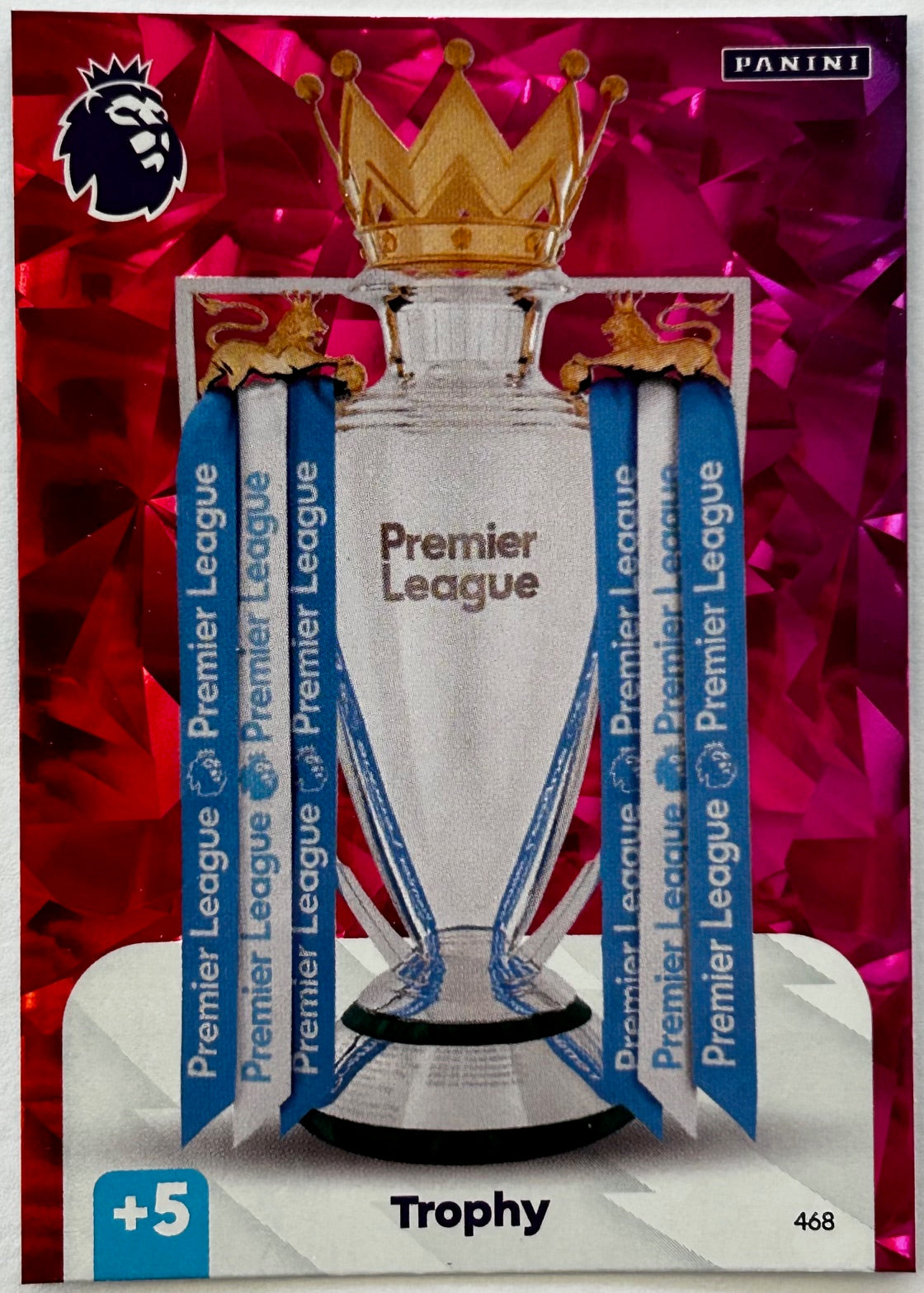 Panini Adrenalyn XL Premier League 2025 - PREMIER LEAGUE TROPHY Foil ...