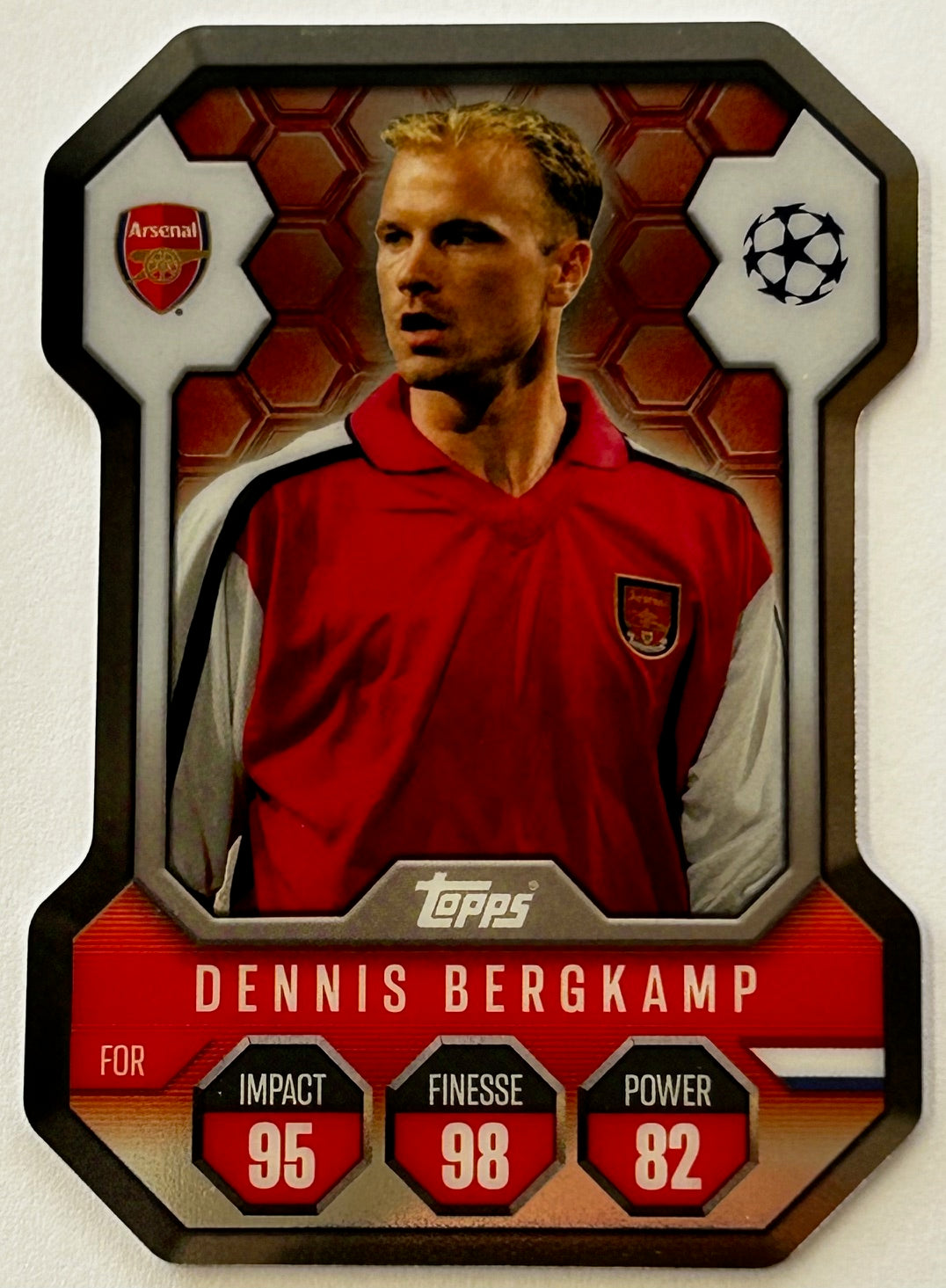 Topps 2024-25 Match Attax UEFA - DENNIS BERGKAMP (ARSENAL) Pro Elite C ...