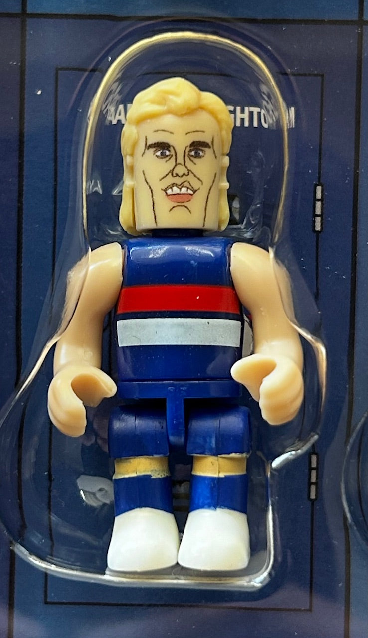 AFL Micro-Figures 2024 - AARON NAUGHTON (Western Bulldogs) Classic Pla ...