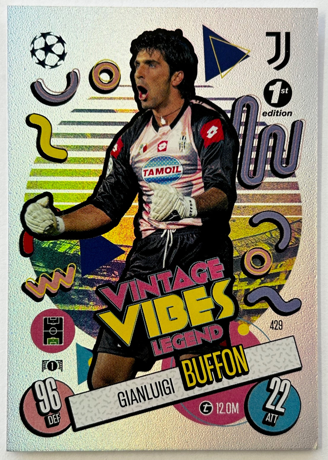 Topps 2024-25 Match Attax UEFA - GIANLUIGI BUFFON (JUVENTUS) Vintage V ...