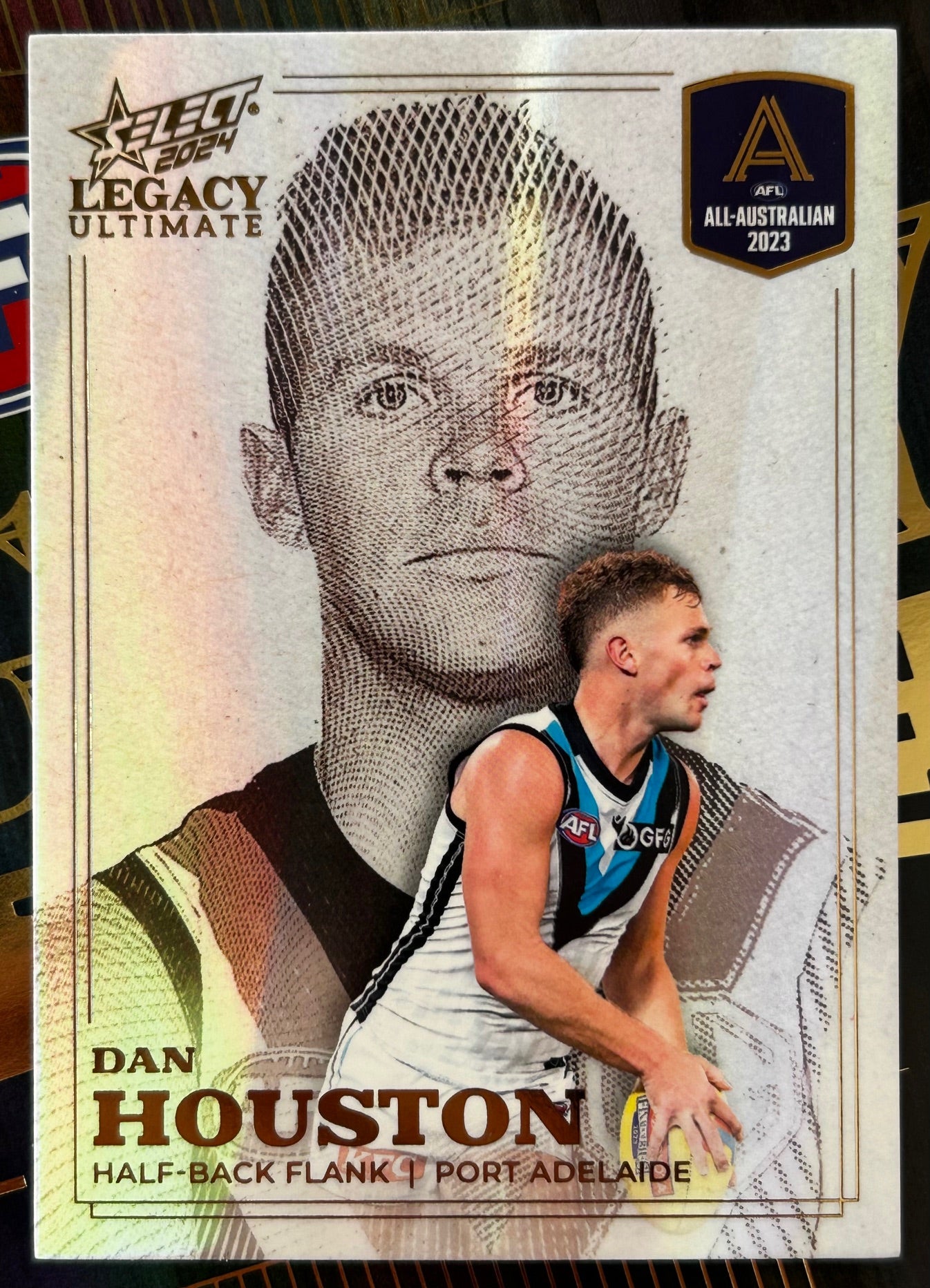 Select AFL Legacy 2024 - DAN HOUSTON (PORT ADELAIDE) All-Australian AA ...