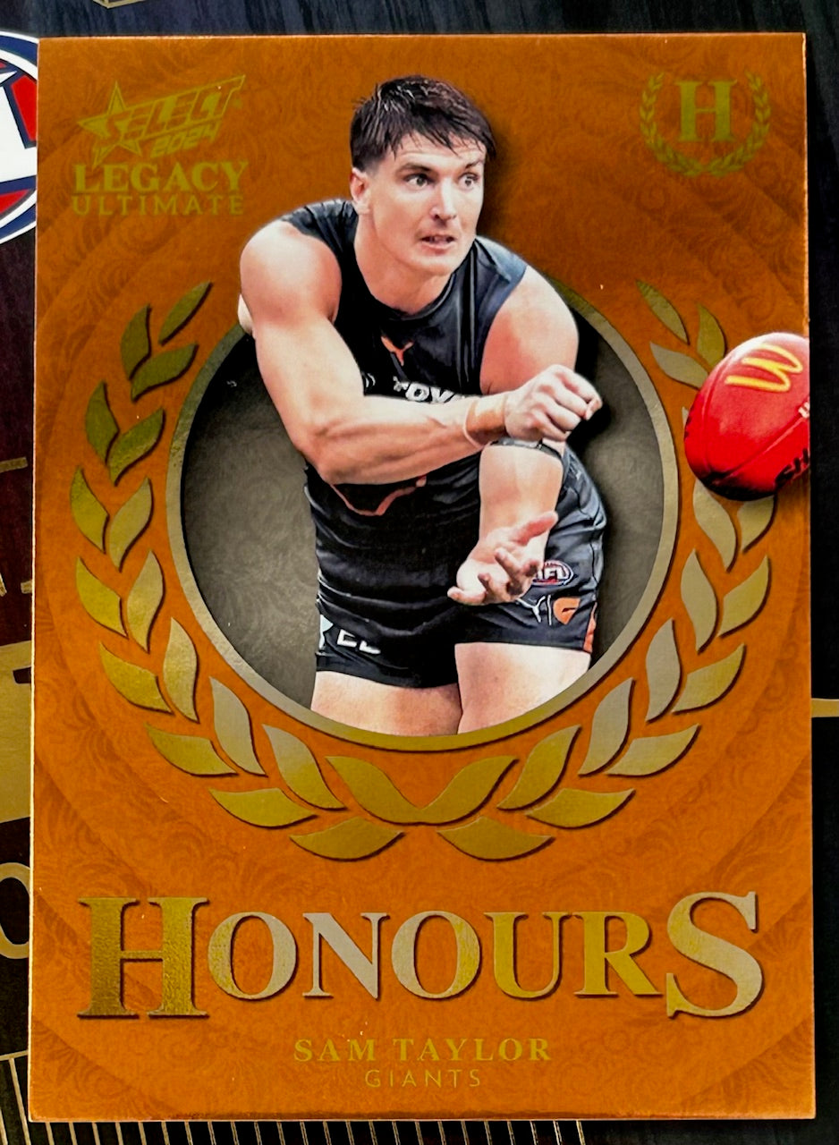 Select AFL 2024 Legacy Ultimate - SAM TAYLOR (GWS GIANTS) Honours H86 ...