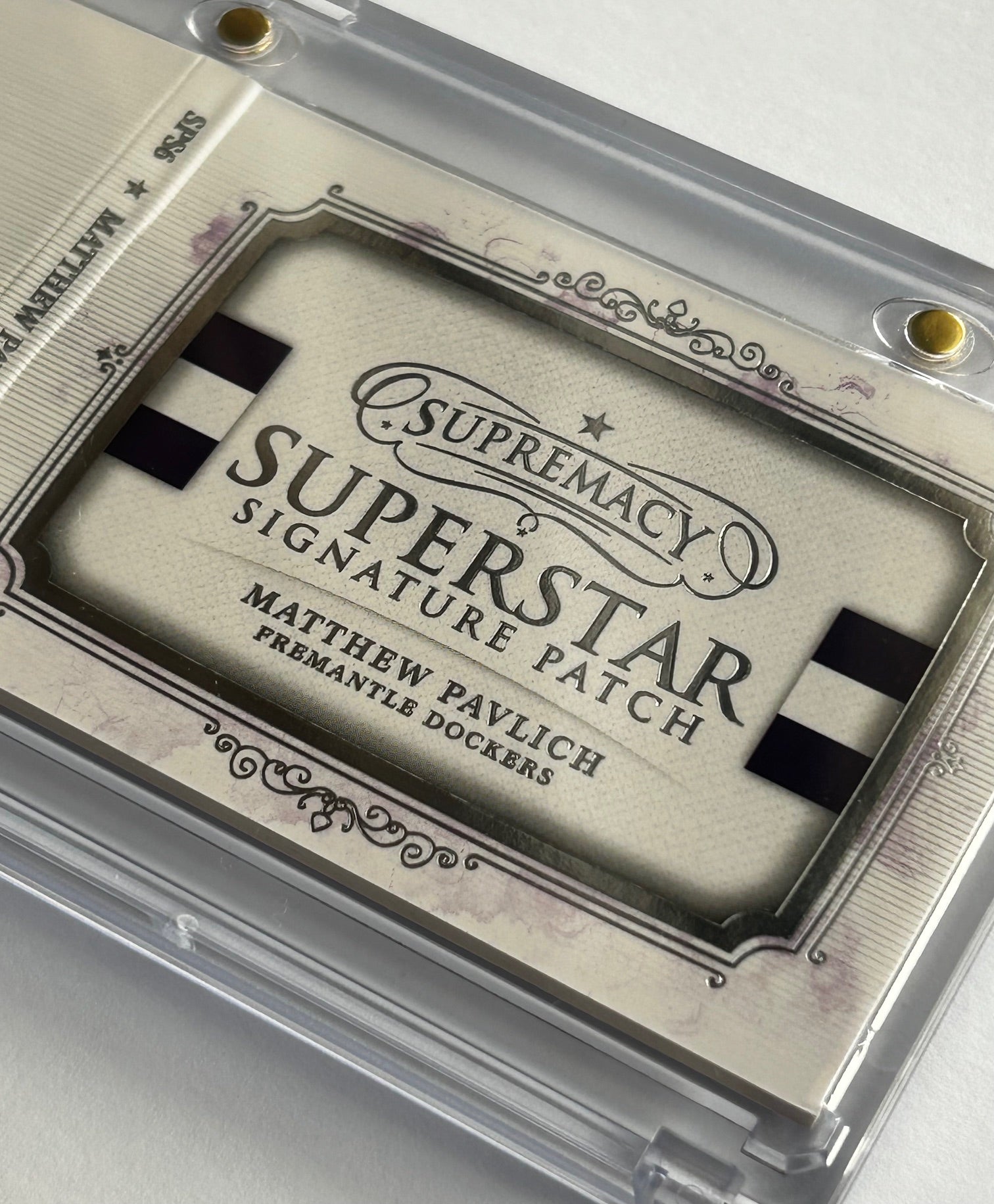 2021 AFL Select Supremacy - MATTHEW PAVLICH (FREMANTLE DOCKERS) Supers ...