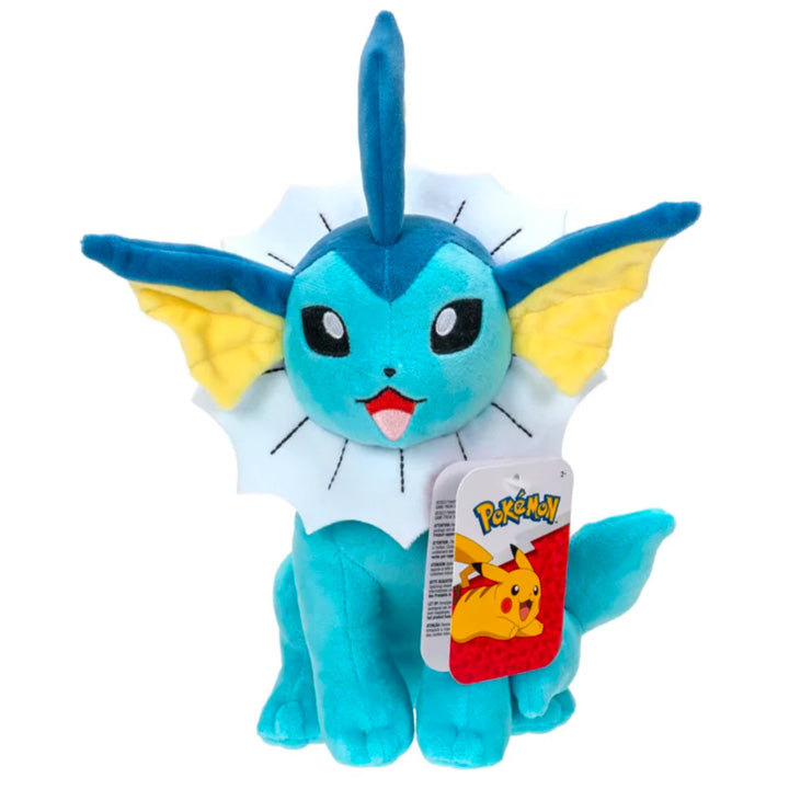 Official Pokemon Plush - VAPOREON 8 inch Soft Toy – JaqJnr