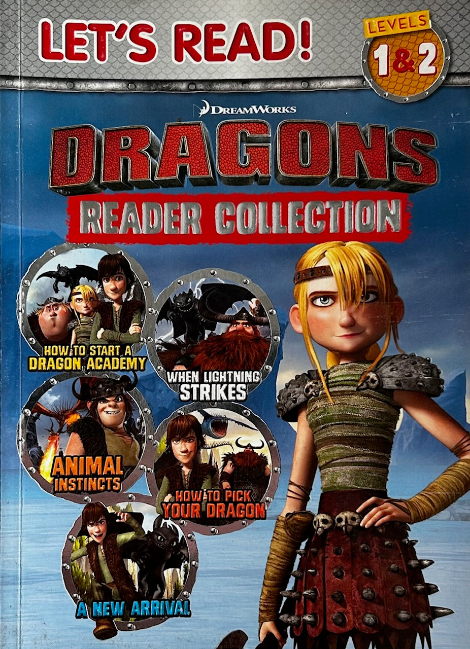 Dreamworks Dragons READER COLLECTION Let's Read (Levels 1 &2) Paperbac ...