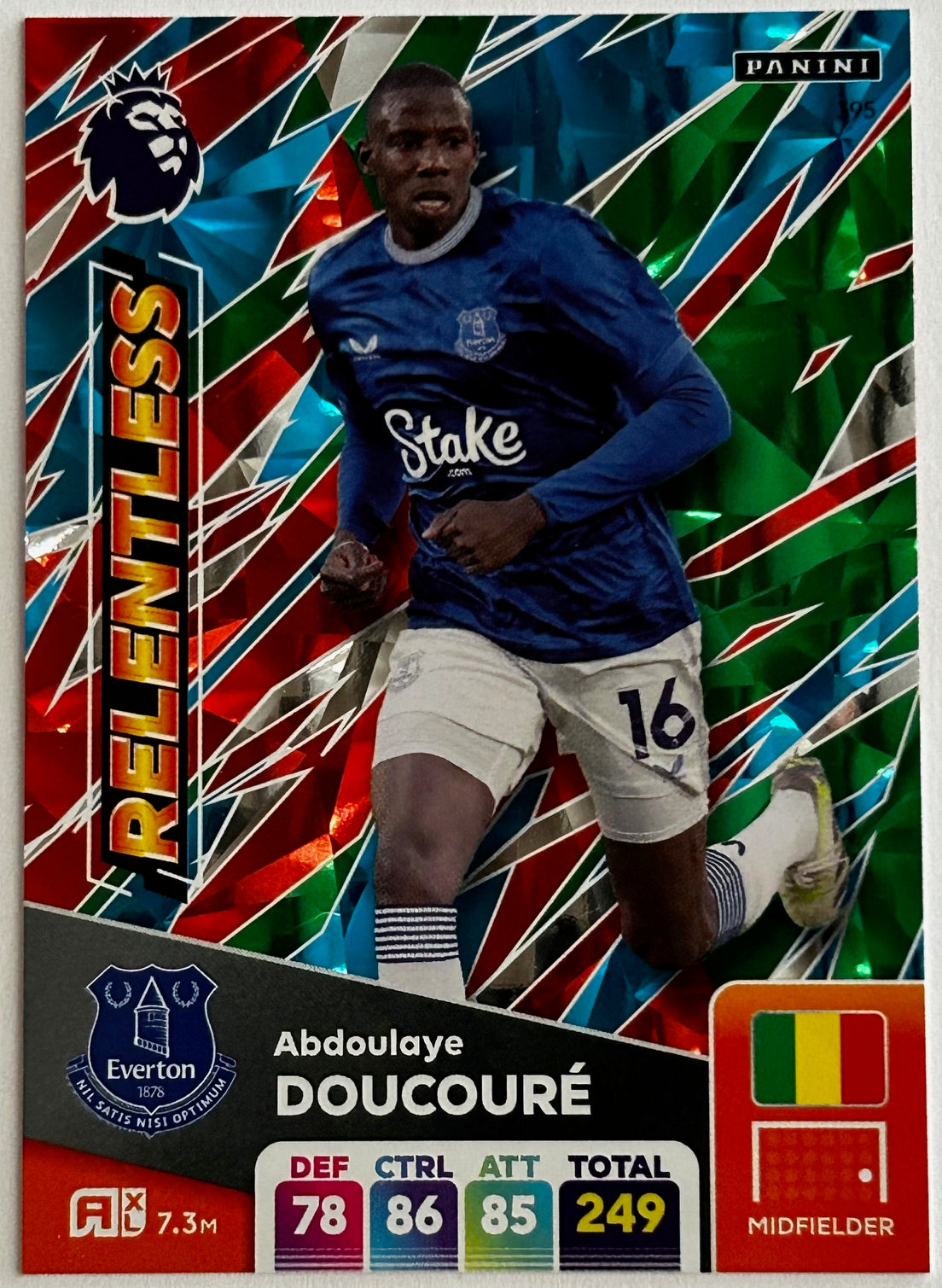 Panini Adrenalyn XL Premier League 2025 - Single RELENTLESS Cards (#39 ...