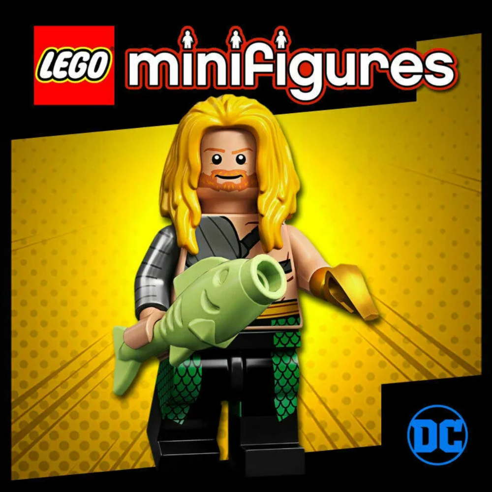 Lego DC Super Heroes Minifigure 71026 - Aquaman – JaqJnr