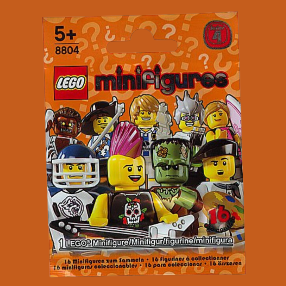 Lego Minifigures Series 4 8804 - Sealed Mystery Blind Pack – JaqJnr