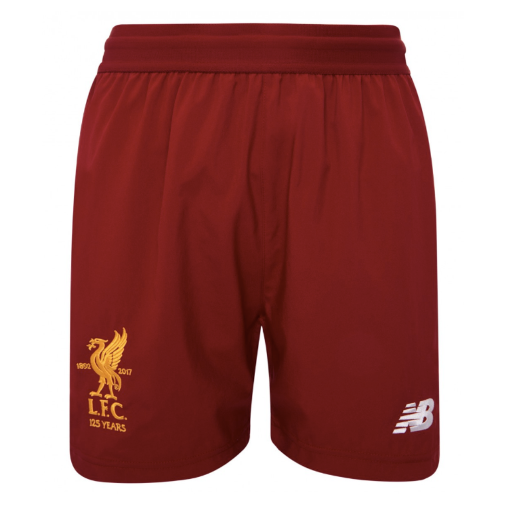 Liverpool FC New Balance Home Kit Shorts Season 2017-18 (125 Year Anni ...