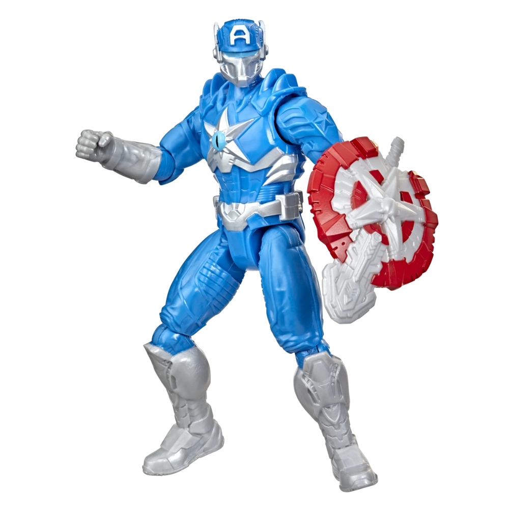 Marvel Avengers Mech Strike Monster Hunters - CAPTAIN AMERICA 6" Actio ...