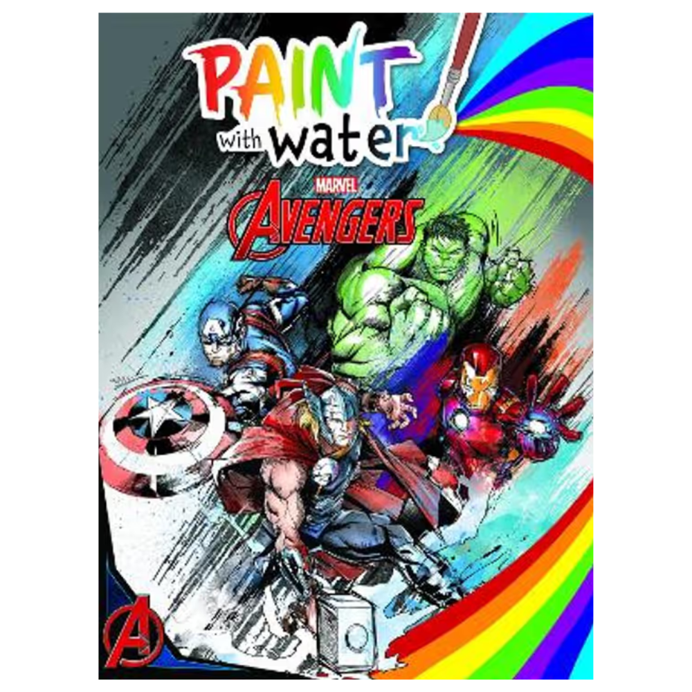 Marvel Avengers Paint with Water Activity Book (2021 Release) – JaqJnr