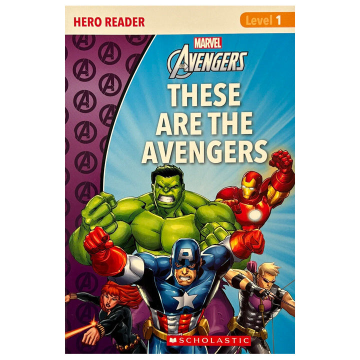 Marvel Books - AVENGERS: THESE ARE THE AVENGERS Hero Reader Level 1 ...