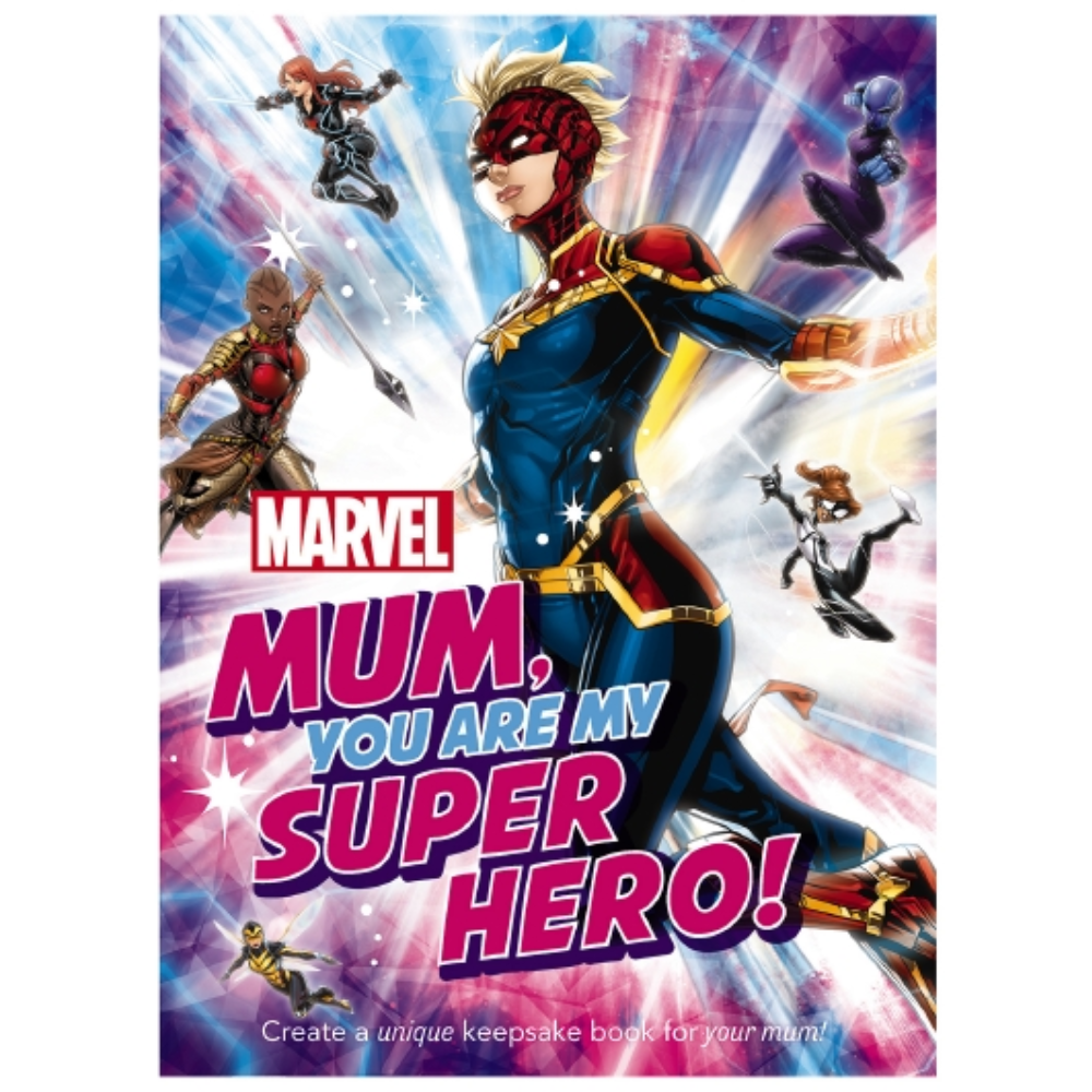 Marvel MUM IS MY SUPER HERO! Keepsake Book (Illustrated Hardback) – JaqJnr