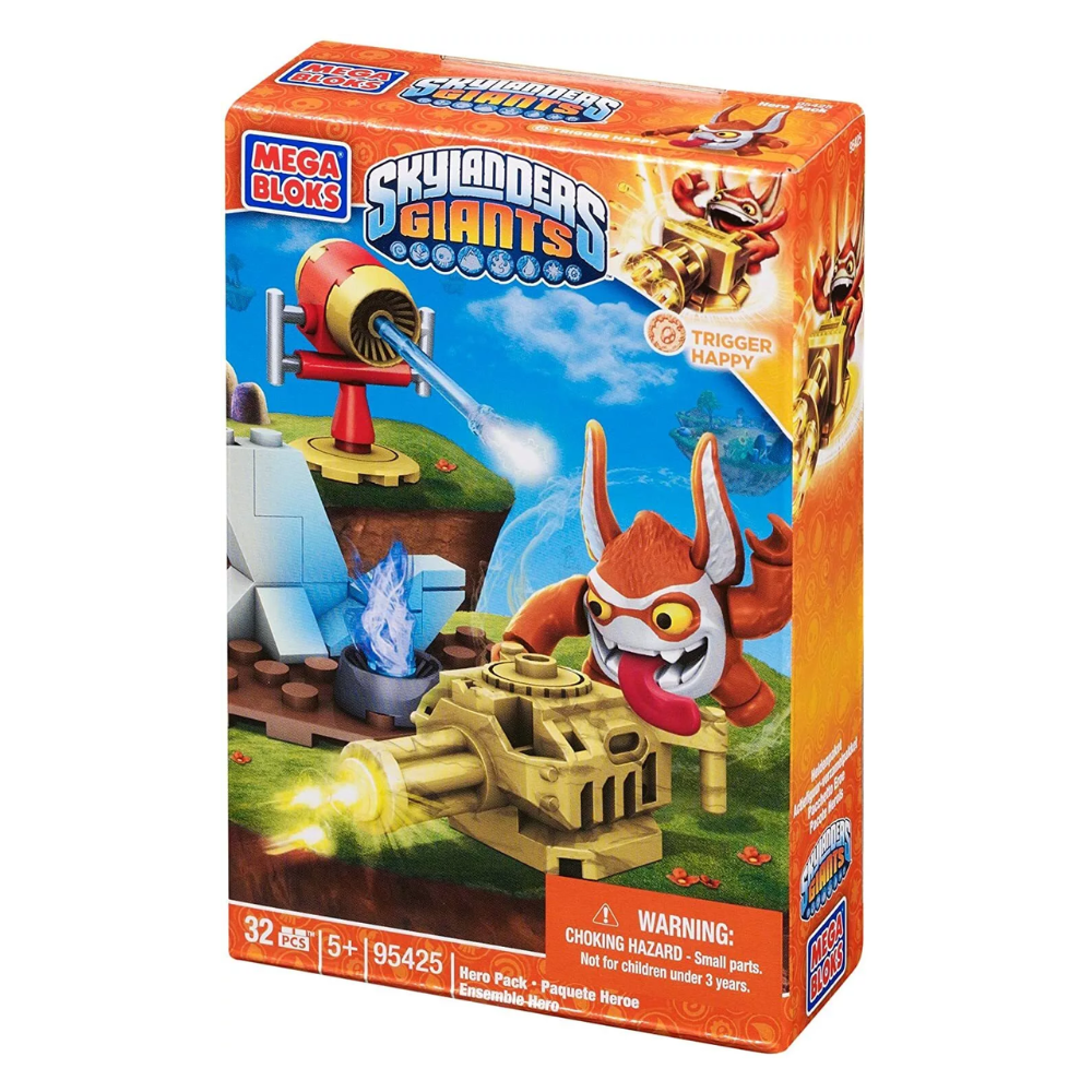 Mega Bloks Activision Skylanders Giants Trigger Happy (95425) inc 32 p ...