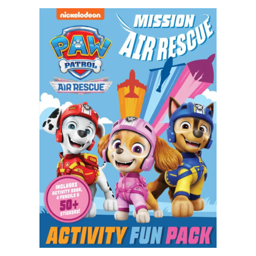 Nickelodeon PAW Patrol Mission Air Rescue Colouring & Activity Fun Pac ...