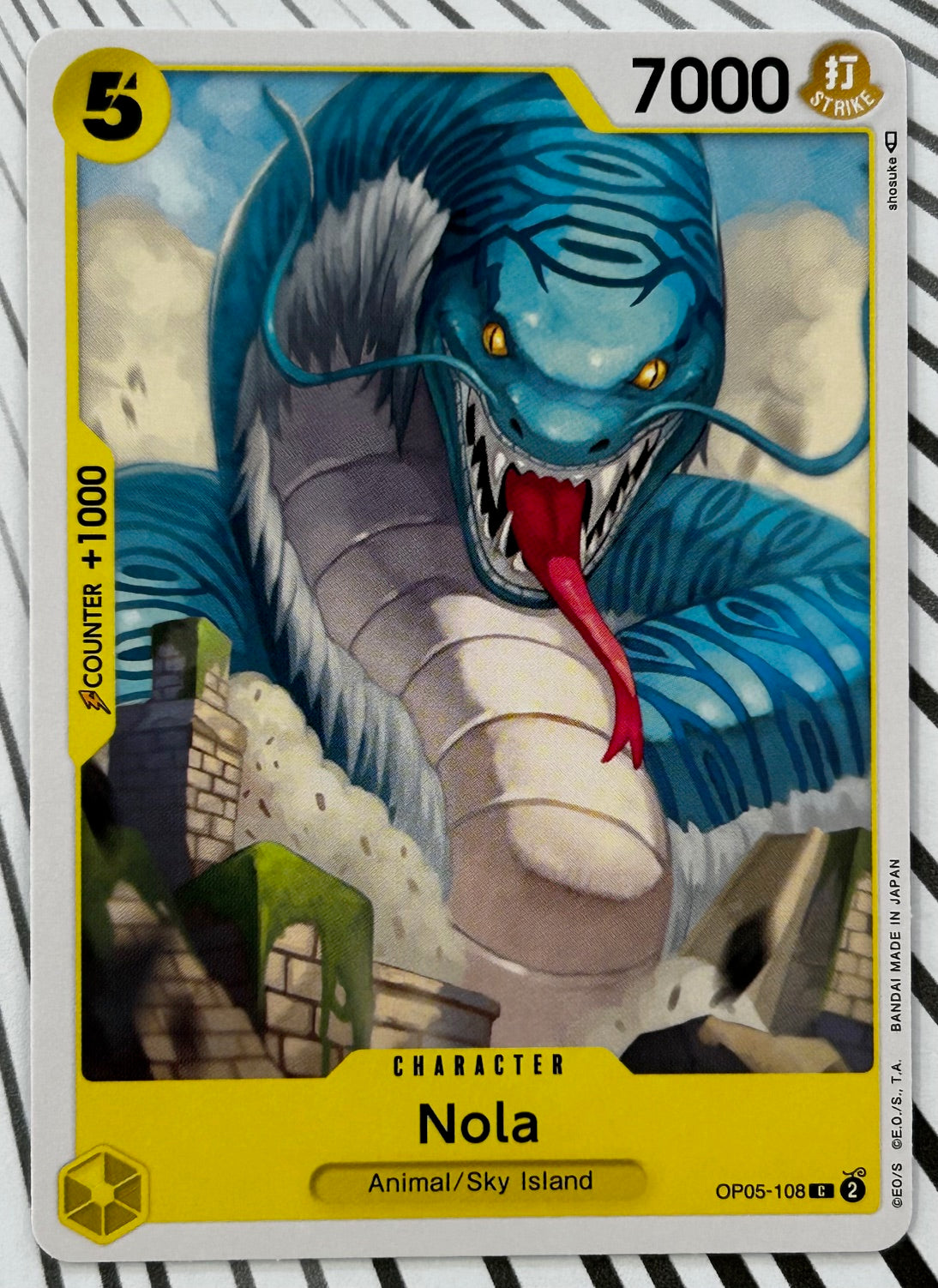OP05-108 NOLA One Piece Character Card (Yellow) English – JaqJnr