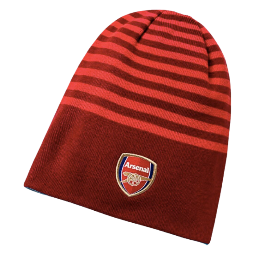Official ARSENAL FC Adult Football Supporter Beanie (Reversible) – JaqJnr