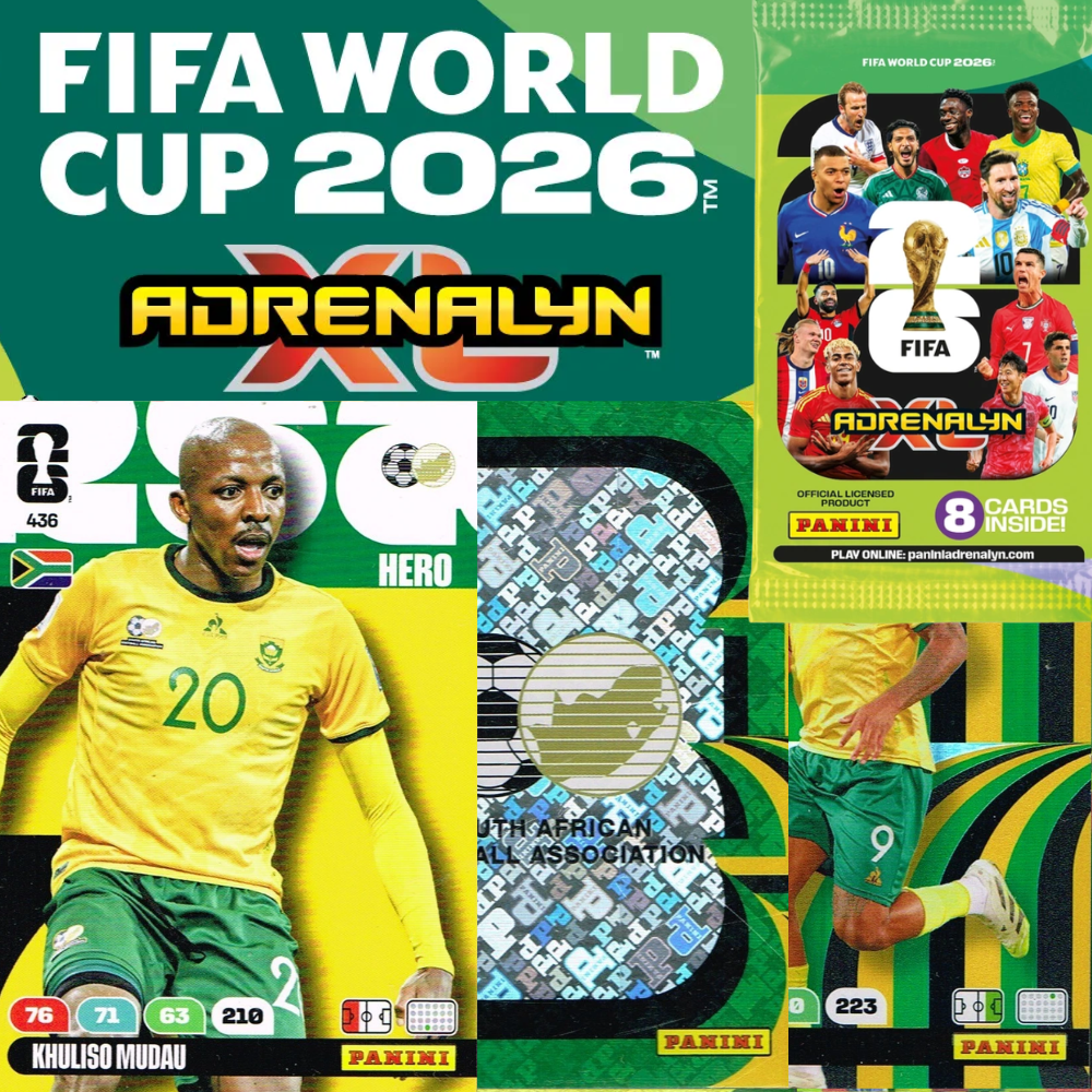 Panini FIFA World Cup 2026 Adrenalyn XL - Single SOUTH AFRICA Cards ...
