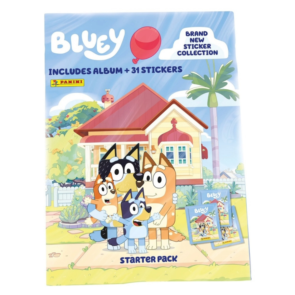 2024 Panini Bluey Sticker Collection - Starter Pack – JaqJnr