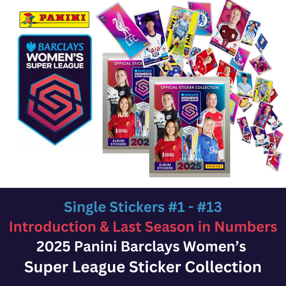 Panini Women's Super League Official Sticker Collection 2025 - Single ...