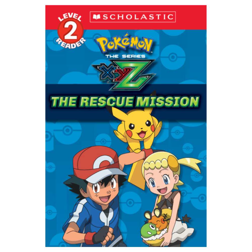 Pokemon XYZ Books - THE RESCUE MISSION Level 2 Reader (Age 6-10) – JaqJnr