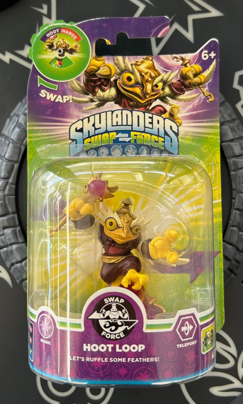 Skylanders Swap Force - HOOT LOOP (2013 Release Blister Pack) *See Con ...