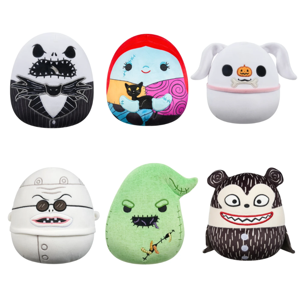 Squishmallows Disney Tim Burton's The Nightmare Before Christmas - 10 ...
