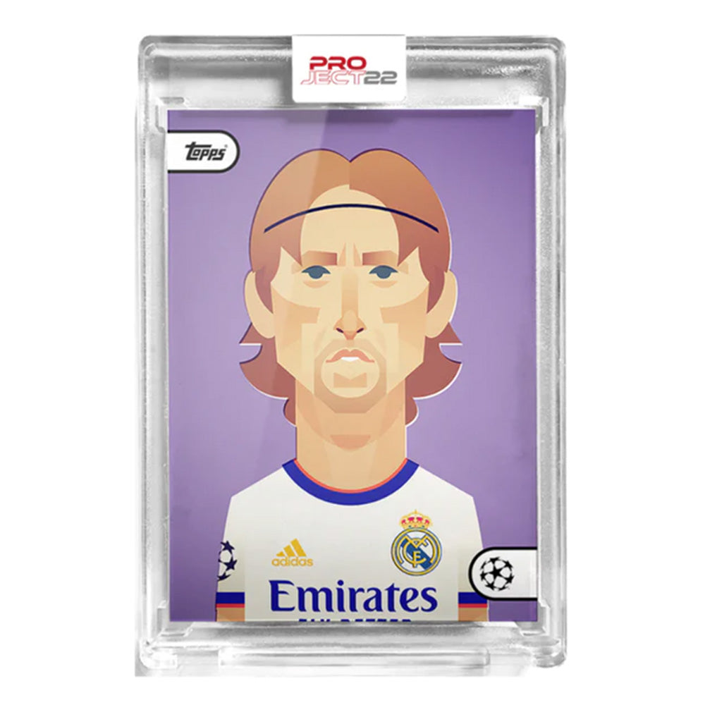 Topps Project 22 - MODRIC (REAL MADRID) Base by StanChow – JaqJnr