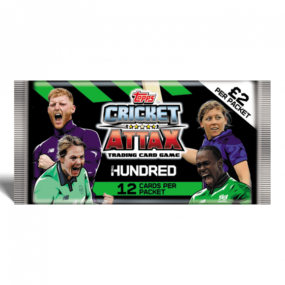 Topps The Hundred Cricket Attax 2021 - Trading Card Packets – JaqJnr