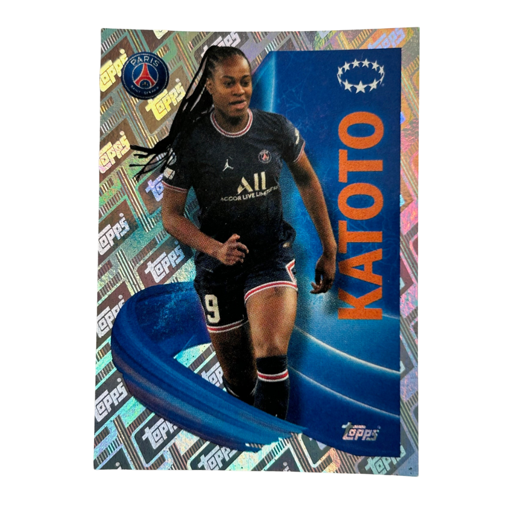 Topps UEFA Champions League 2022-23 - KATOTO (PARIS SAINT-GERMAIN) Foi ...