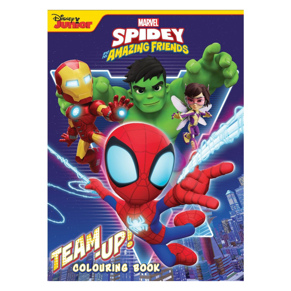 Marvel Spidey and His Amazing Friends - Team Up! Colouring Book – JaqJnr