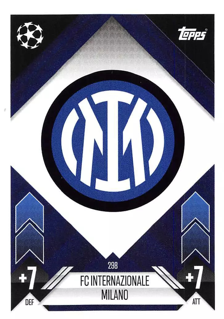 Topps 2024-25 Match Attax UEFA - Single INTER MILAN Cards (#298 - #306 ...