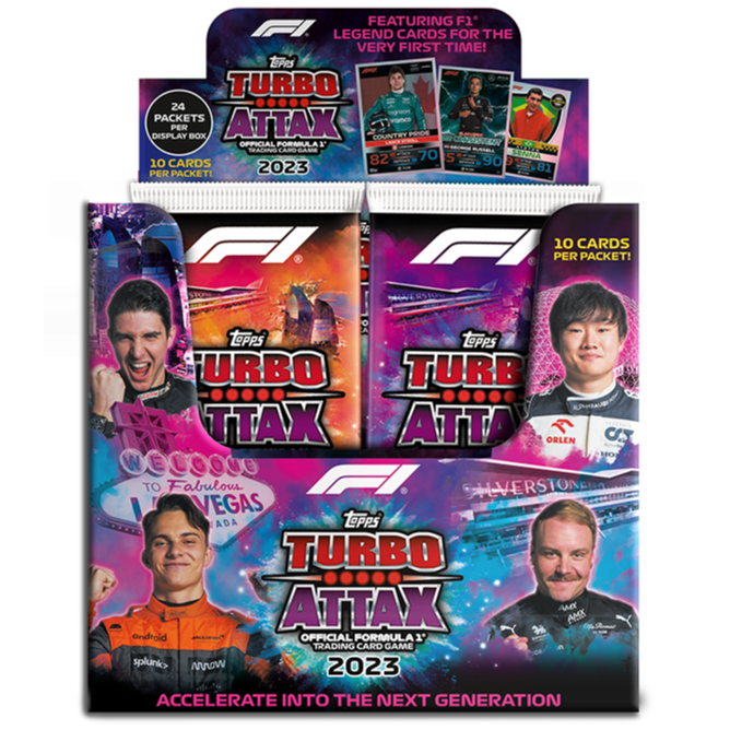 Topps F1 Turbo Attax 2023 - Box of 24 Packs – JaqJnr